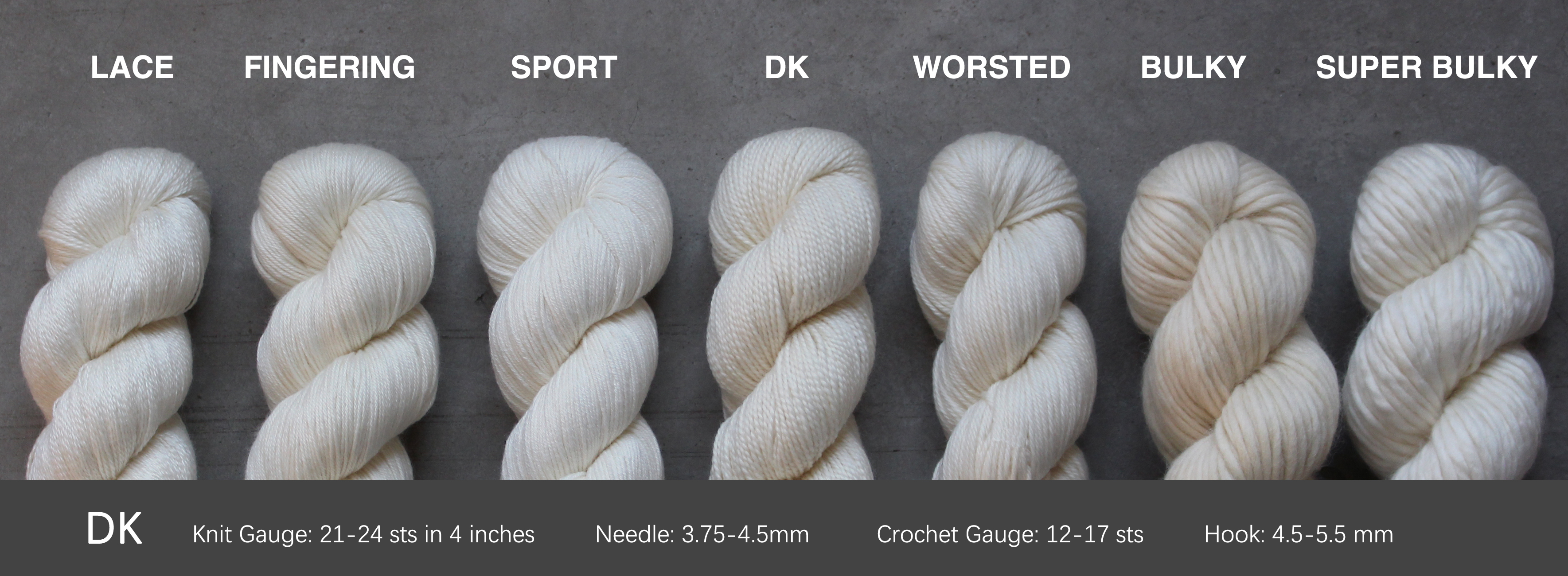 DK Weight Yarn Bases | Undyed Merino Yarn Canada – Merino Textiles